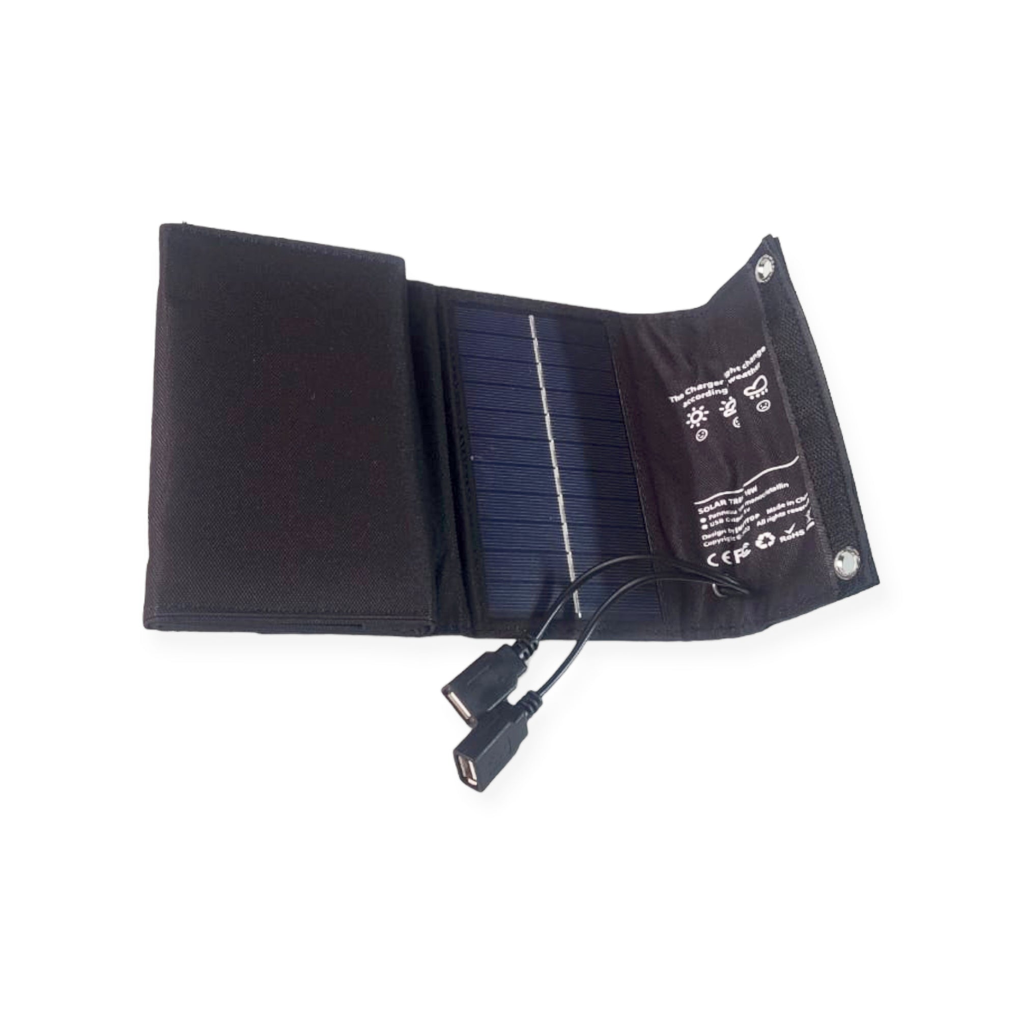 Foldable Solar Panel (10w / 5v) JG 10w - (includes delivery) – Car Rack
