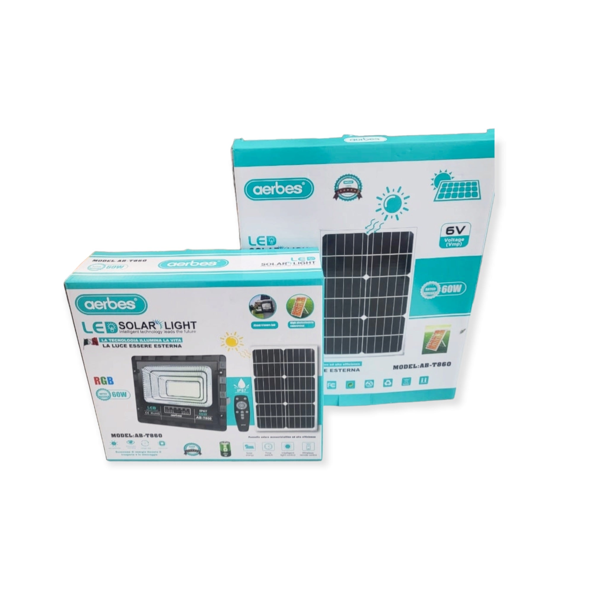 60 Watt Solar Light - Aerbes AB-T860 (includes delivery) – Car Rack