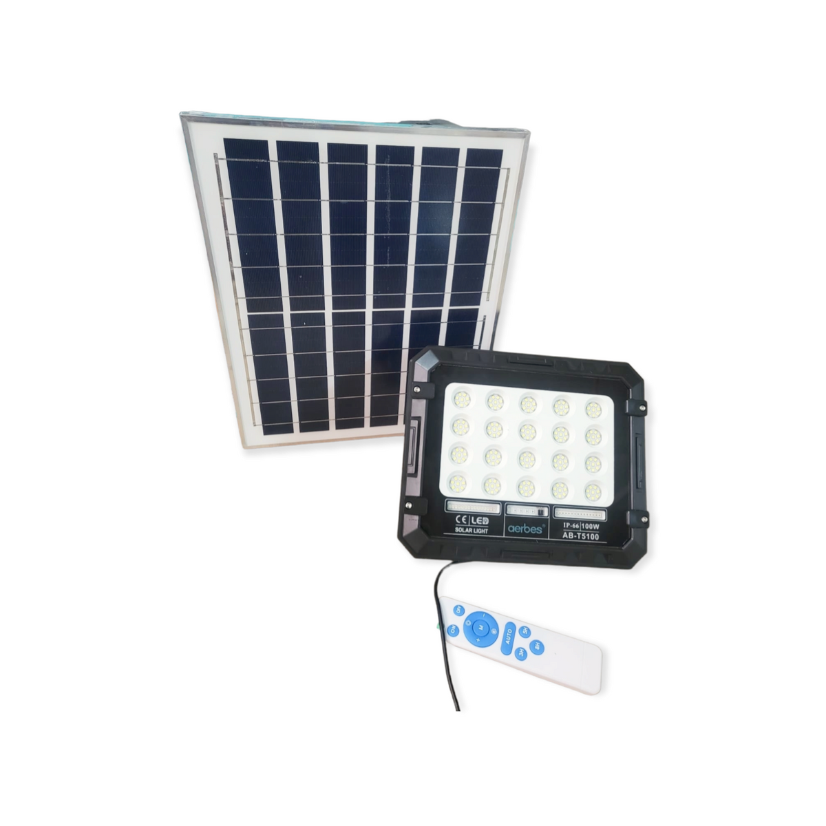 Aerbes AB-T5100 Solar Powered Light 100W (includes delivery) – Car Rack